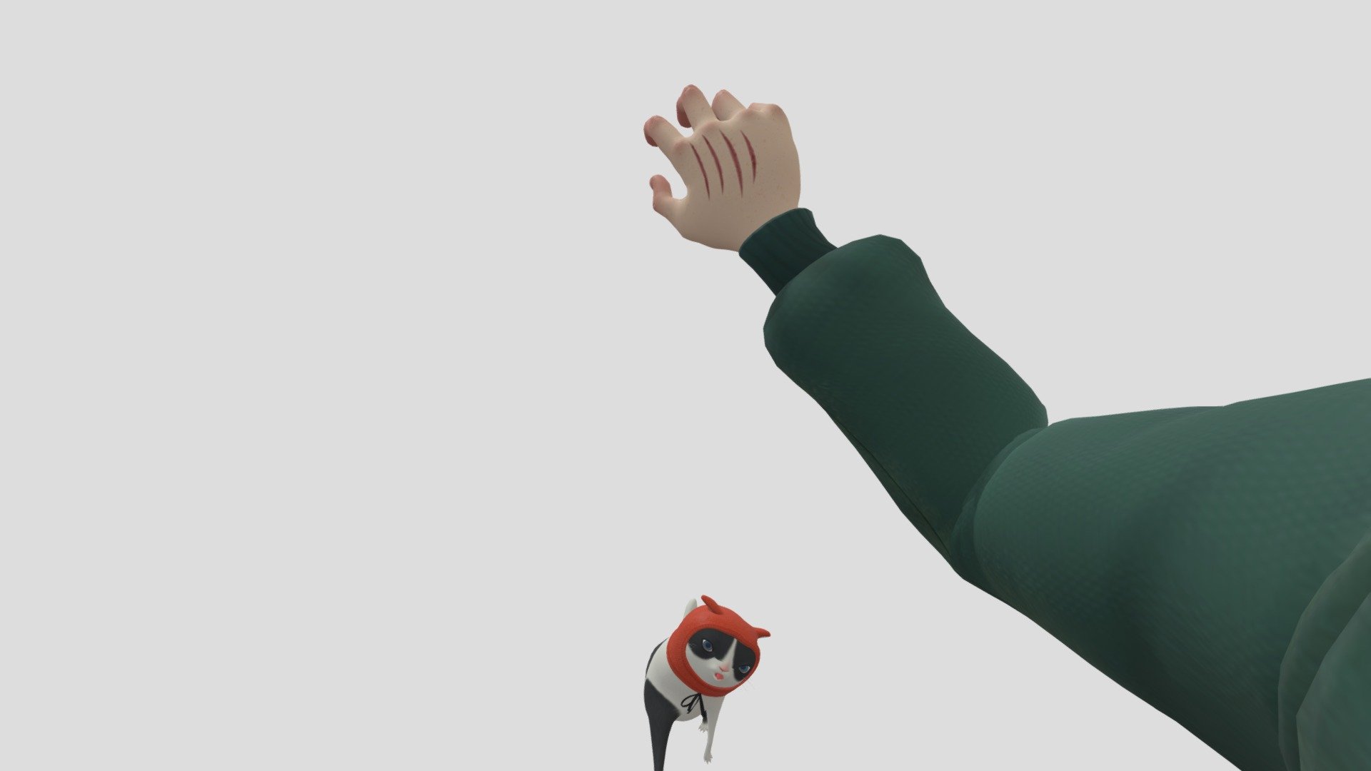 Pov You Got Scratched By Imbir The Cat - Download Free 3D model by ...