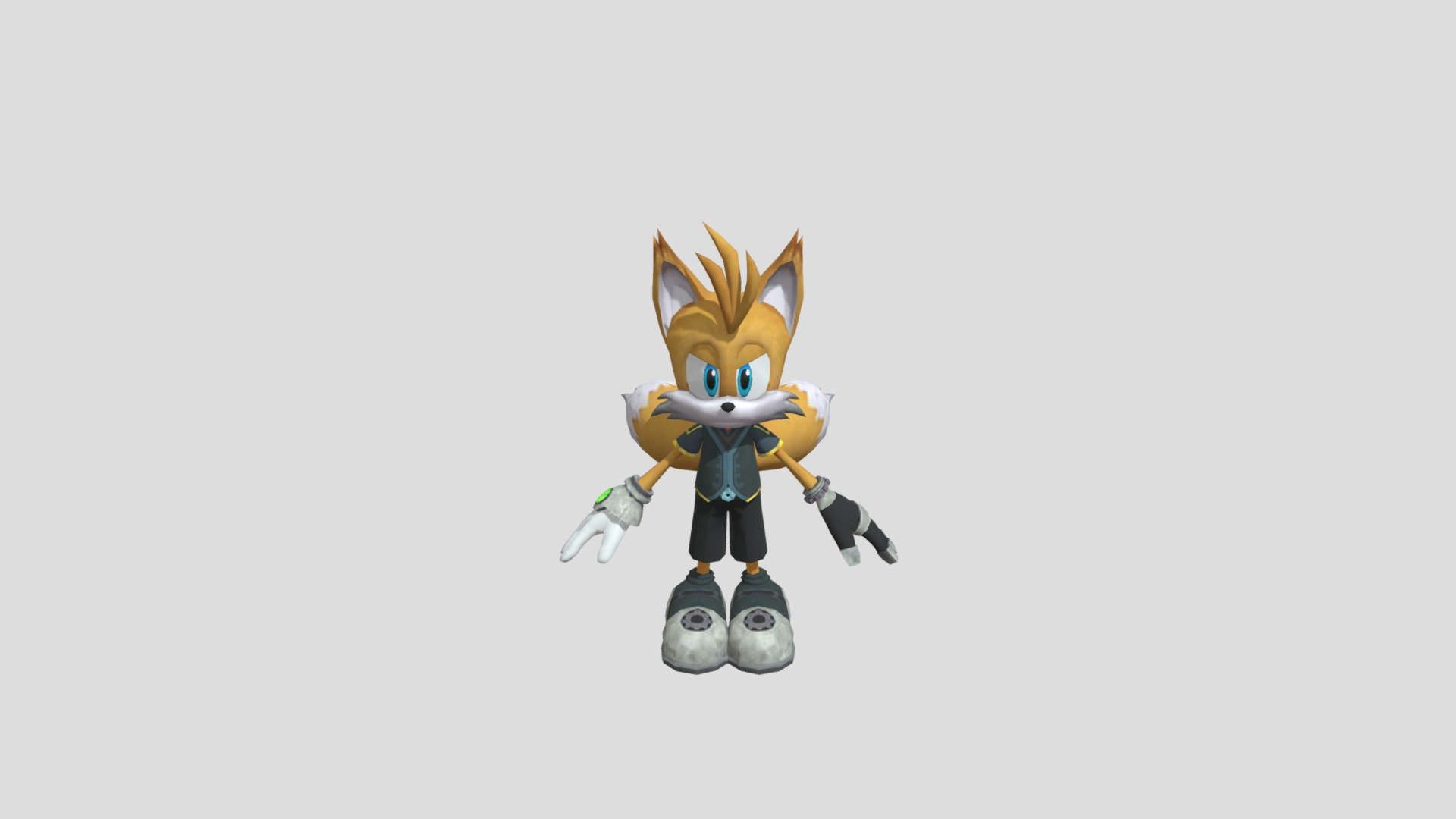 Tails Nine (Future Tails) - Download Free 3D model by theamazingdonovan207 [dcd979b] - Sketchfab