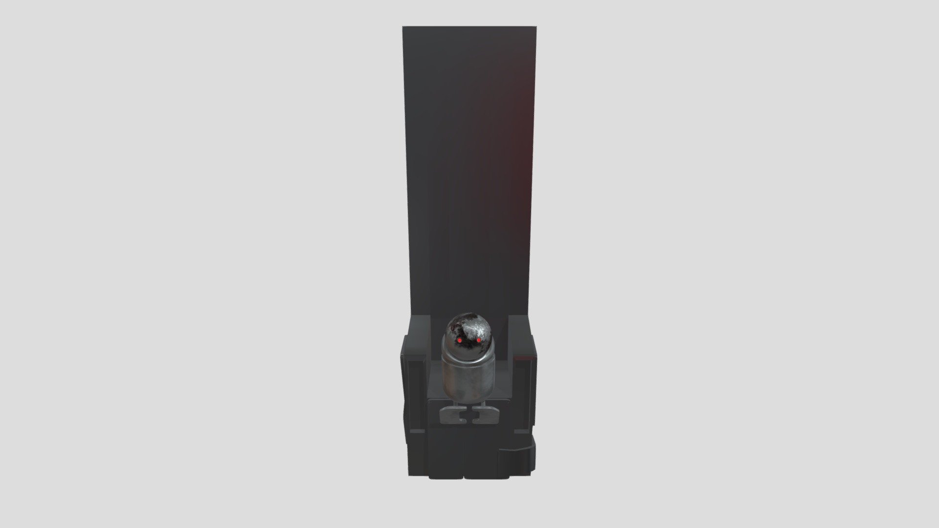 Cute bot from nieR with chair - Download Free 3D model by Hadooden ...