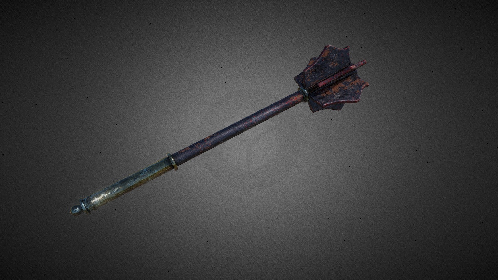 Old Mace - Download Free 3D model by Vladislav (@ahmetov.vladislav0 ...