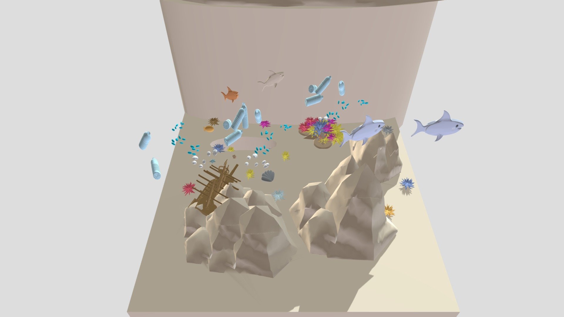 Underwater Biome - Download Free 3D model by jdcapone [dcdbb3e] - Sketchfab