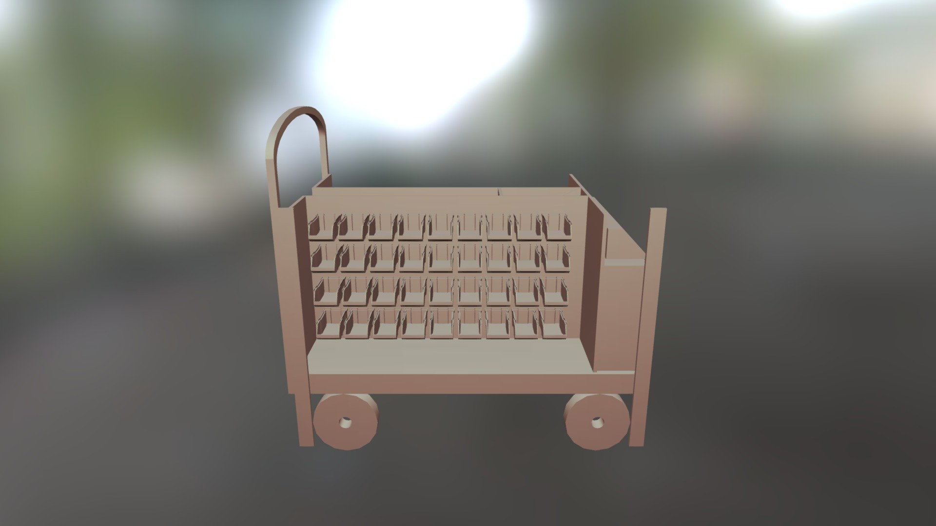 FCS Makerspace cart - 3D model by Colin Angevine (@cangevine) [dcde0c8 ...