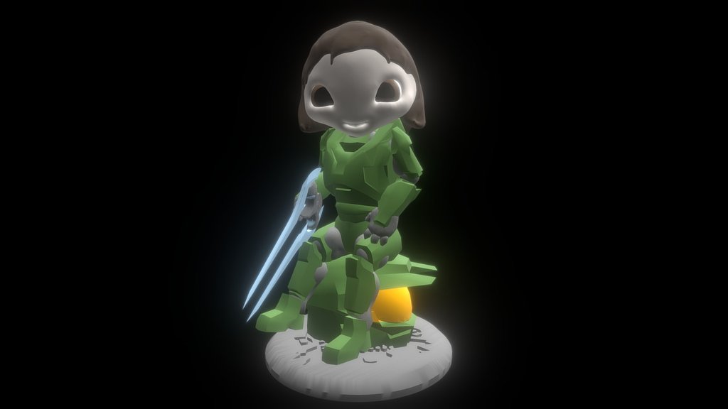 Mini Charlee Figure Pose 1 - 3D model by parnmkie [dcdee40] - Sketchfab