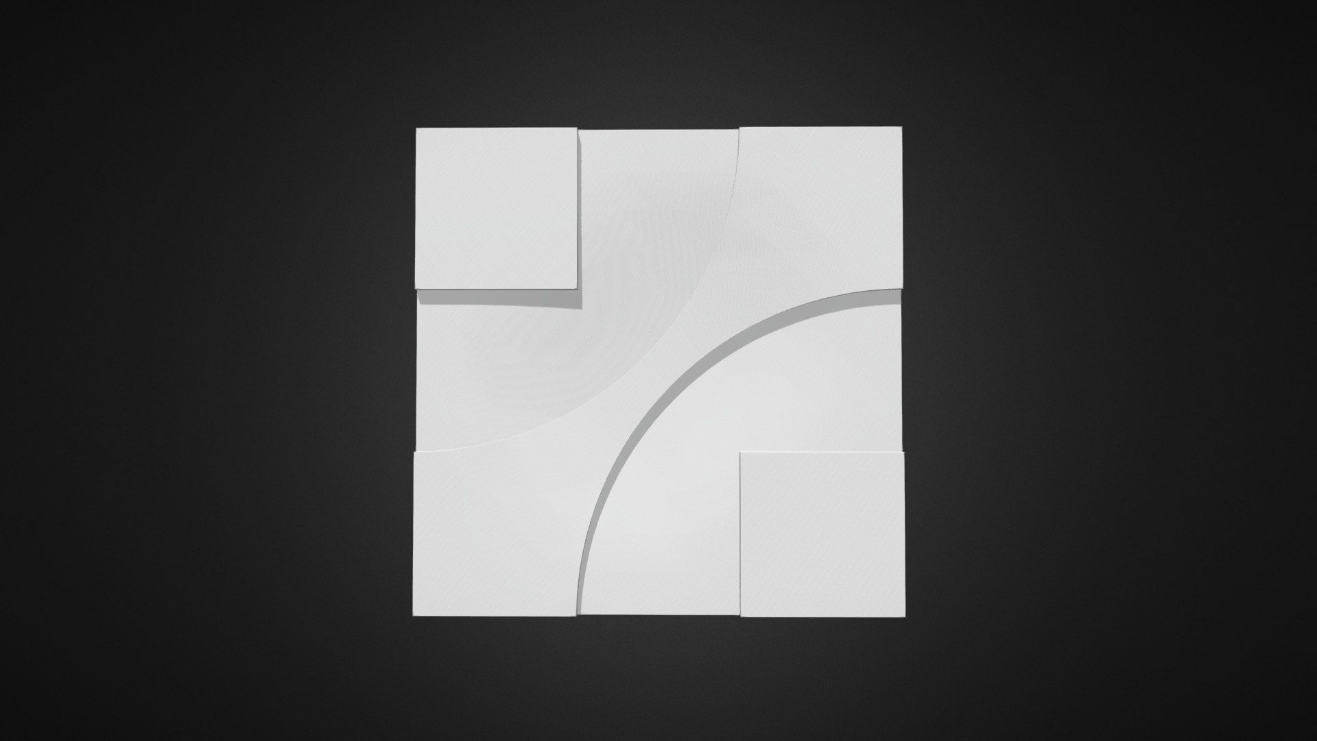 Twin Model 05 Round Square - 3D model by Twin Model Luxury Decorative ...