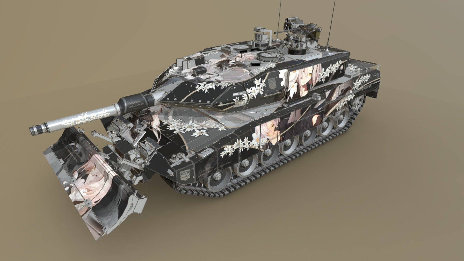 Leopard_2_PSO_view - 3D model by Jin_Master (@JLLK4846) [dce5686 ...