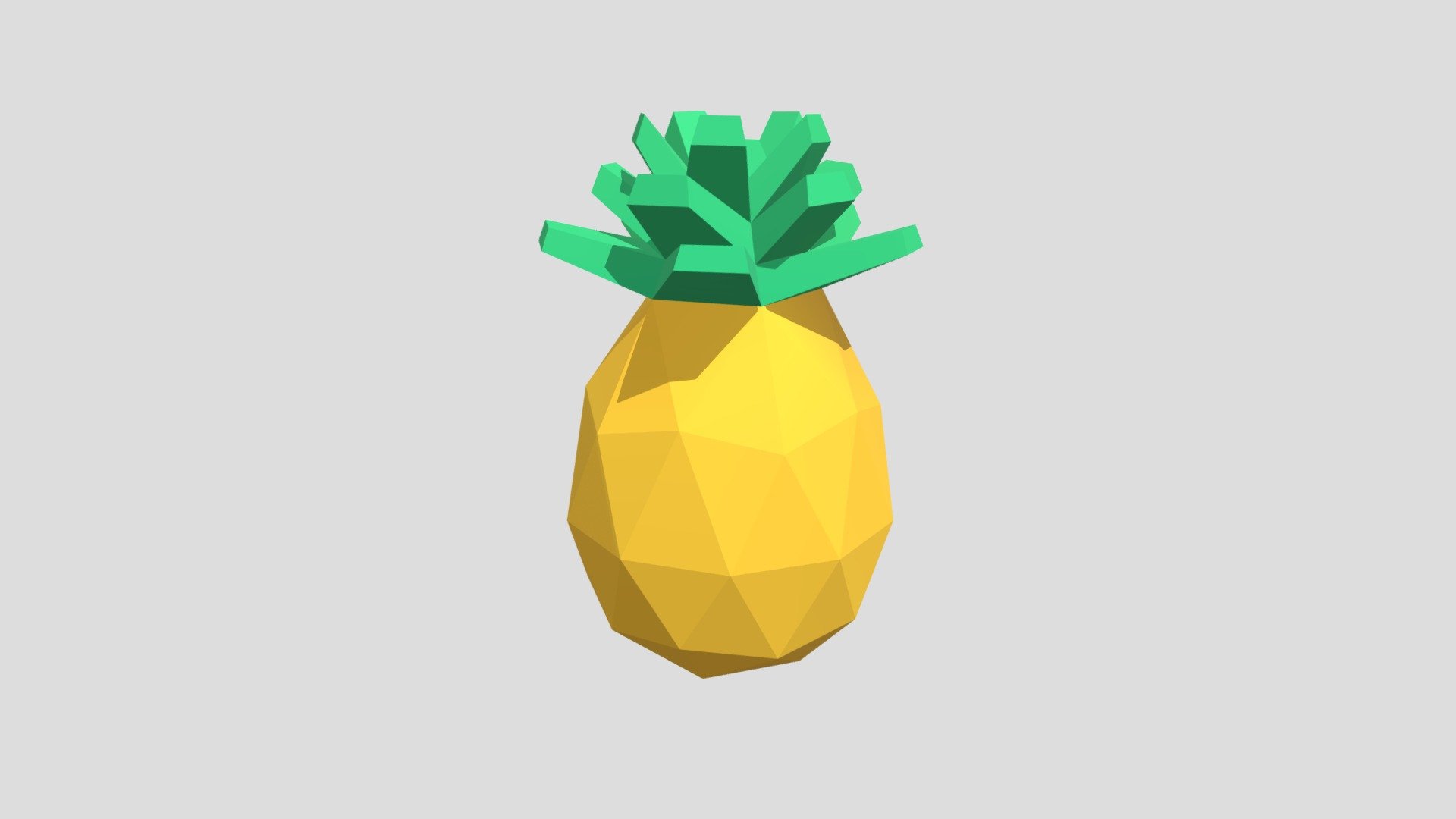 Ananas - Download Free 3D model by mdossan.dev [dce580c] - Sketchfab