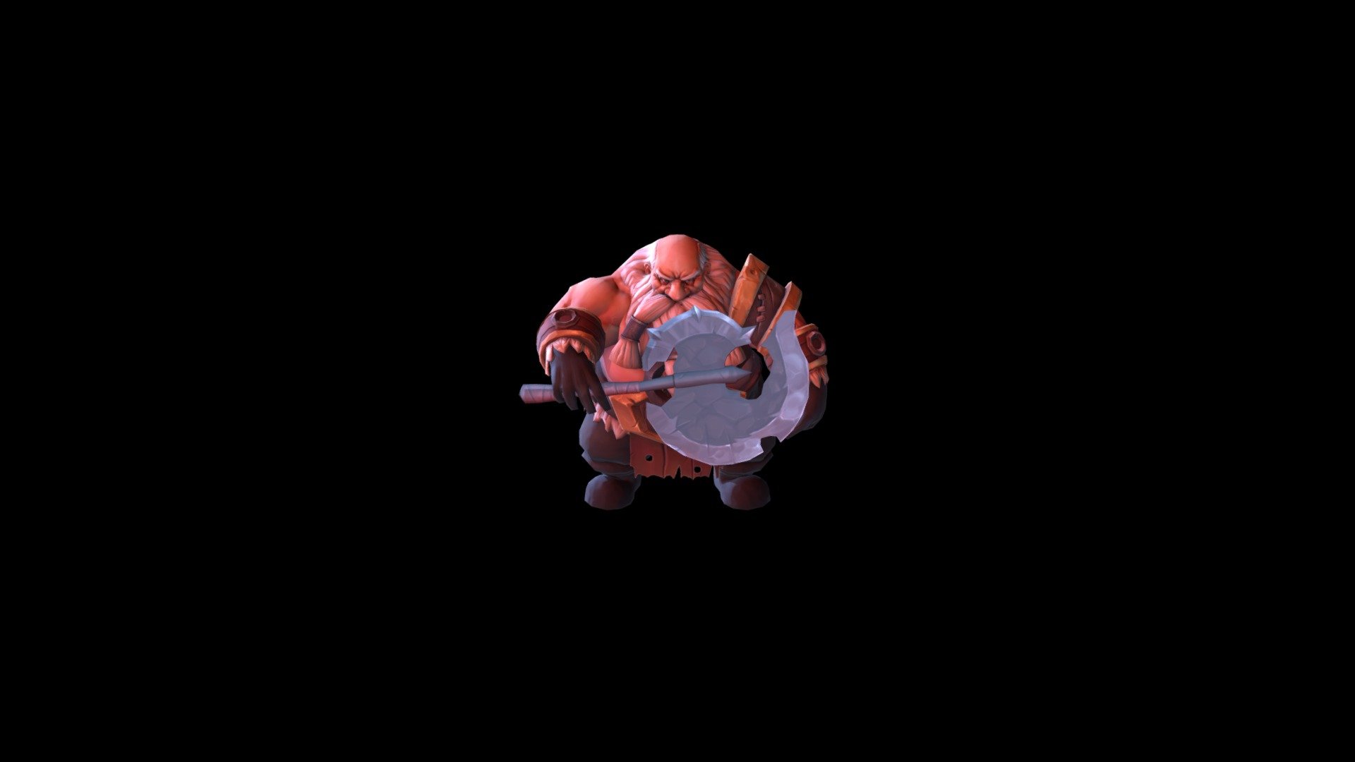 Dwarf Attack - 3D model by gzarcero [dce63d0] - Sketchfab