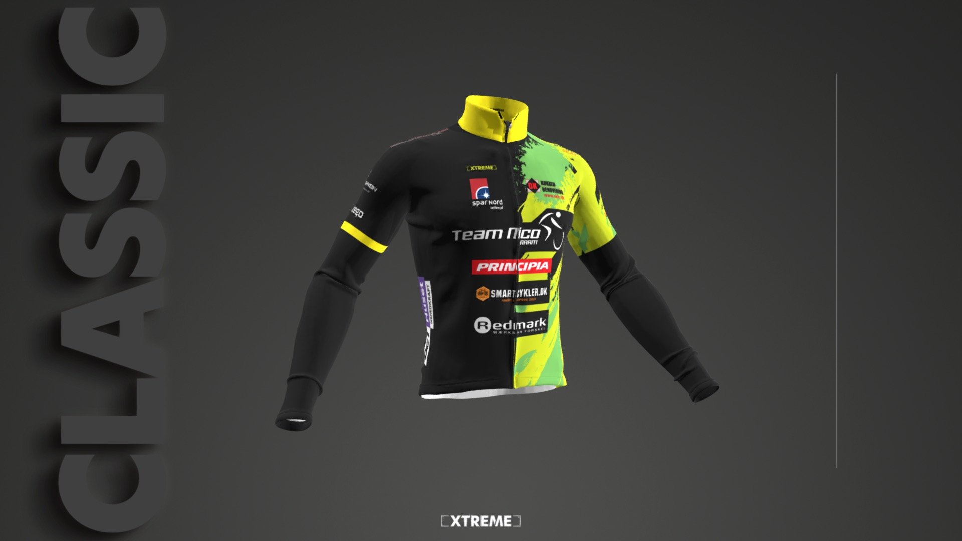 Team Nico - 04114 - Classic L/æ trøje - 3D model by Konggaard - Xtreme ...