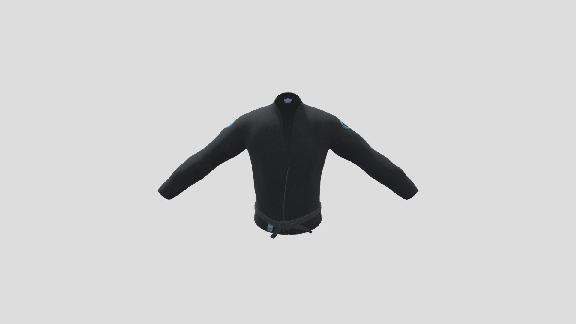 Karate Gi - Download Free 3D model by BryanHaluska [dce6d84] - Sketchfab