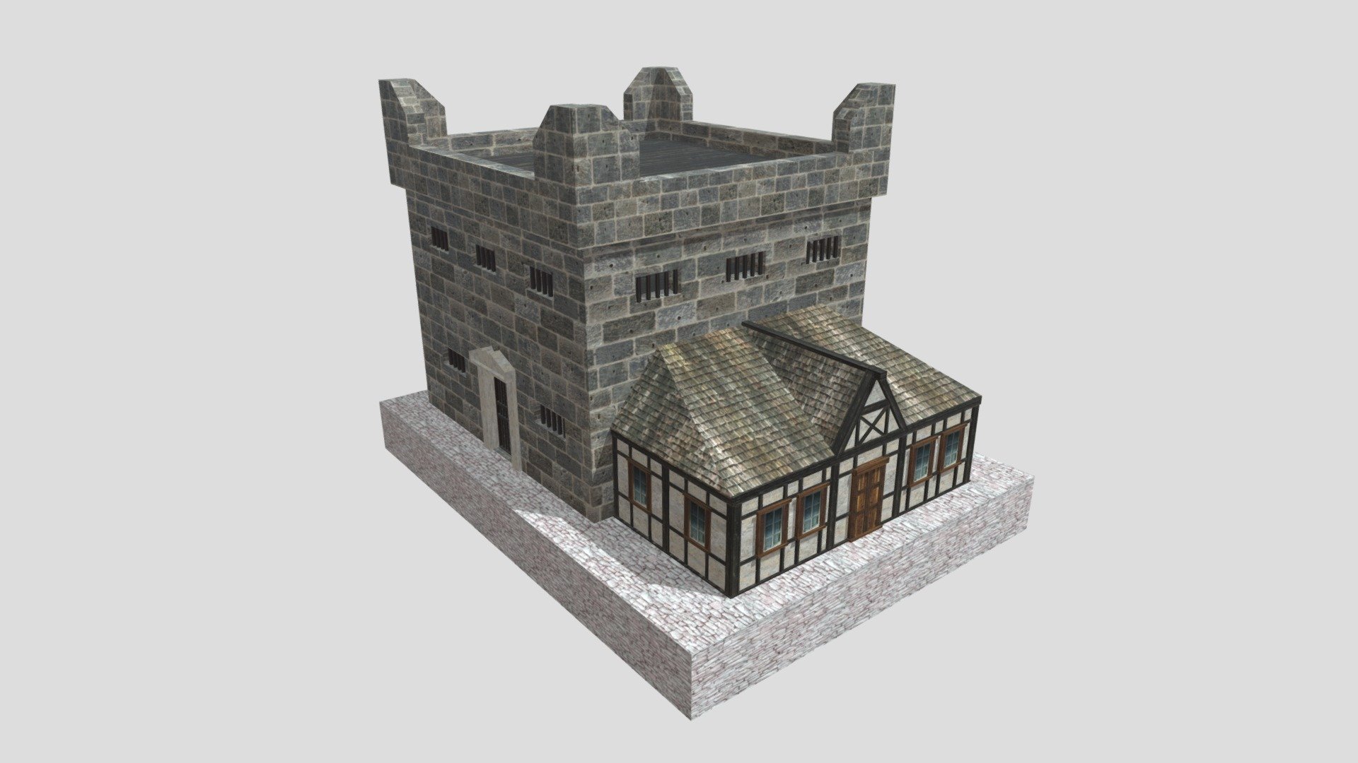 Tudor Jail - Download Free 3D model by novusod [dce946f] - Sketchfab