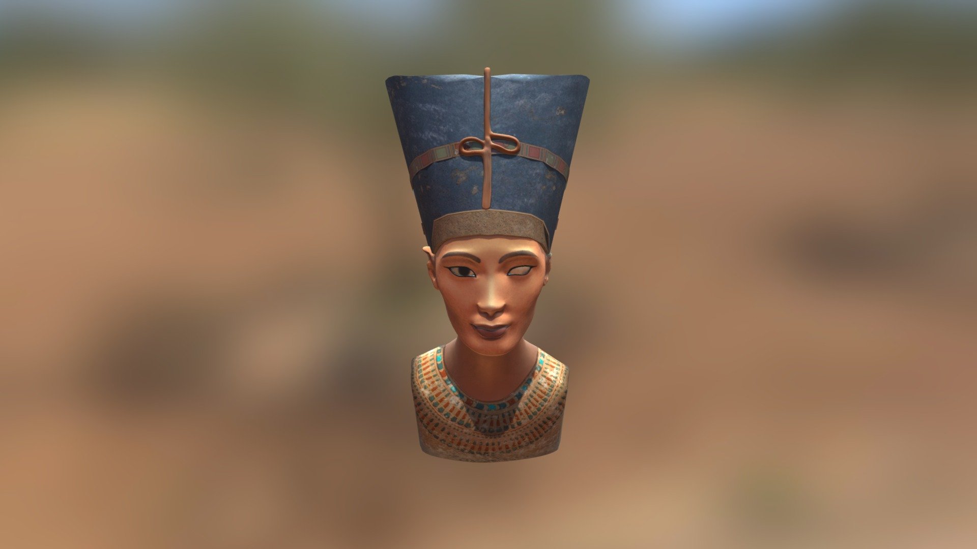 Nefertiti - Buy Royalty Free 3D model by Design3Dme [dce99d2 ...