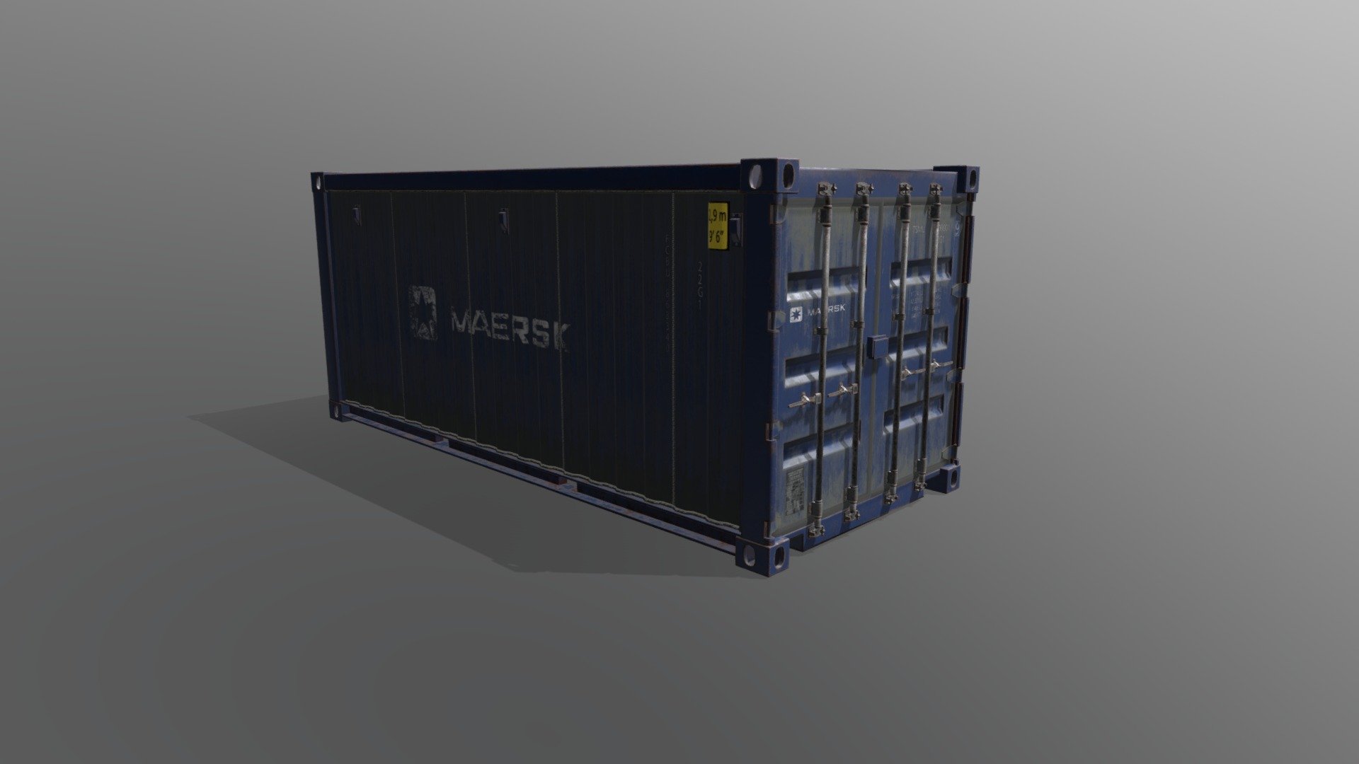 Intermodal container - Download Free 3D model by Katelyn1984 [dce9be2 ...