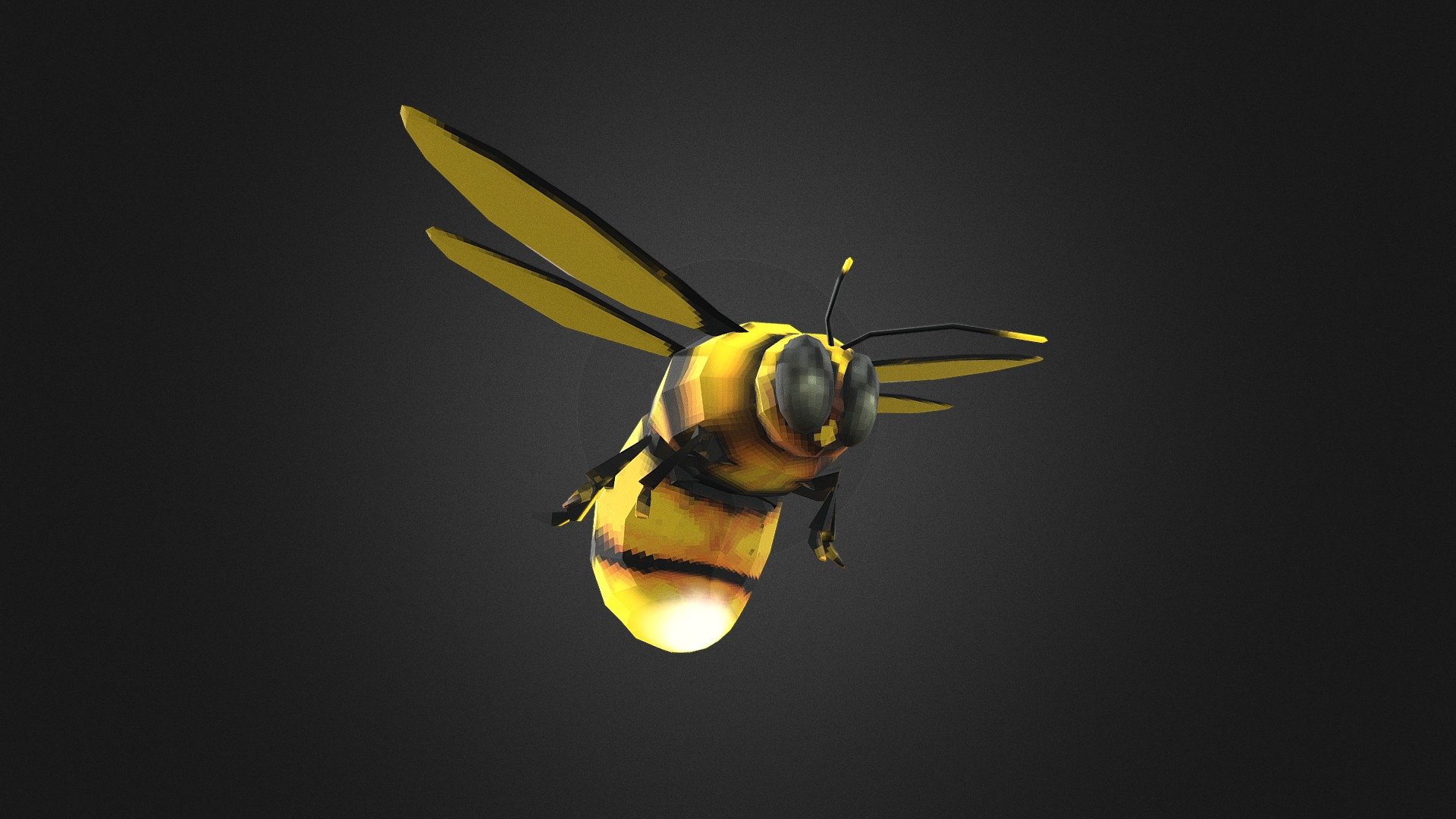 Bee - 3D model by SamuraiPunk (@SamuraiPunkModels) [dceaa0f] - Sketchfab