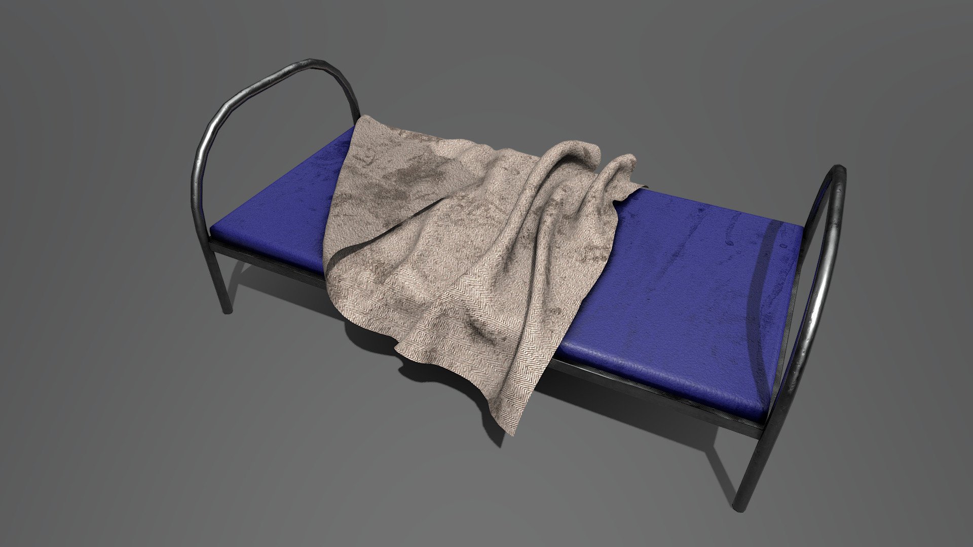 Prison Bed - Buy Royalty Free 3D model by Budgie Games (@BGames ...