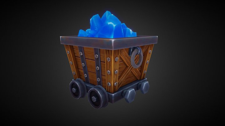 Minecart-mining 3D models - Sketchfab