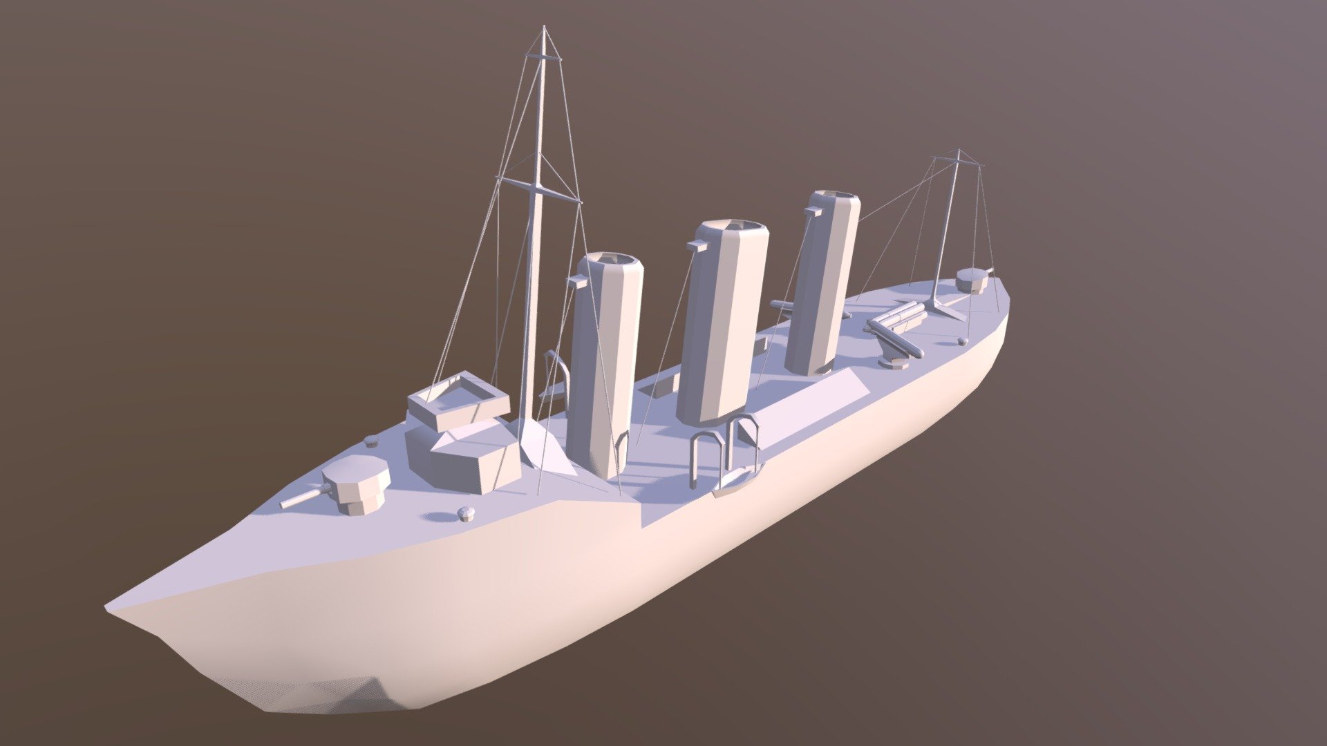 HMS Fortune - 3D model by theredplanet [dced2db] - Sketchfab