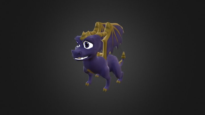 Spyro-the-dragon 3D models - Sketchfab