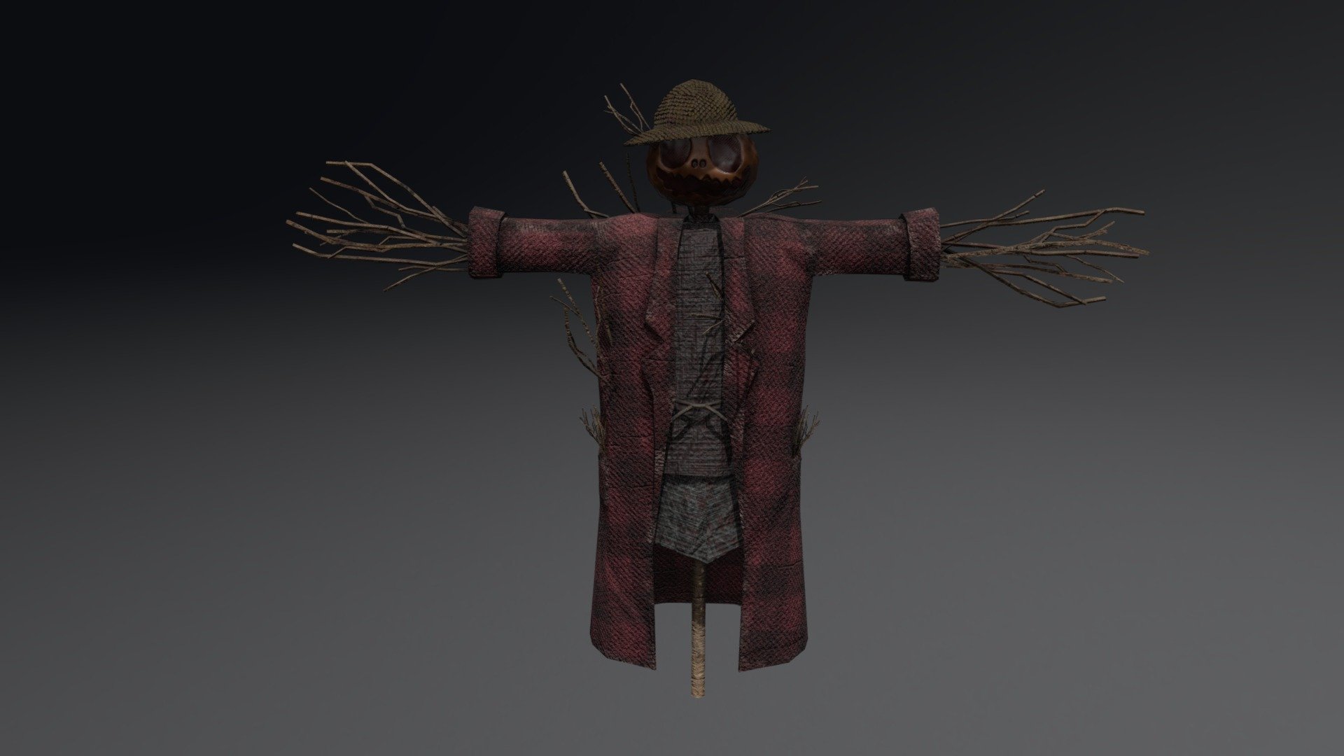 ScareCrow - 3D model by João Silveira (@JoaoSilveira) [dceed1d] - Sketchfab
