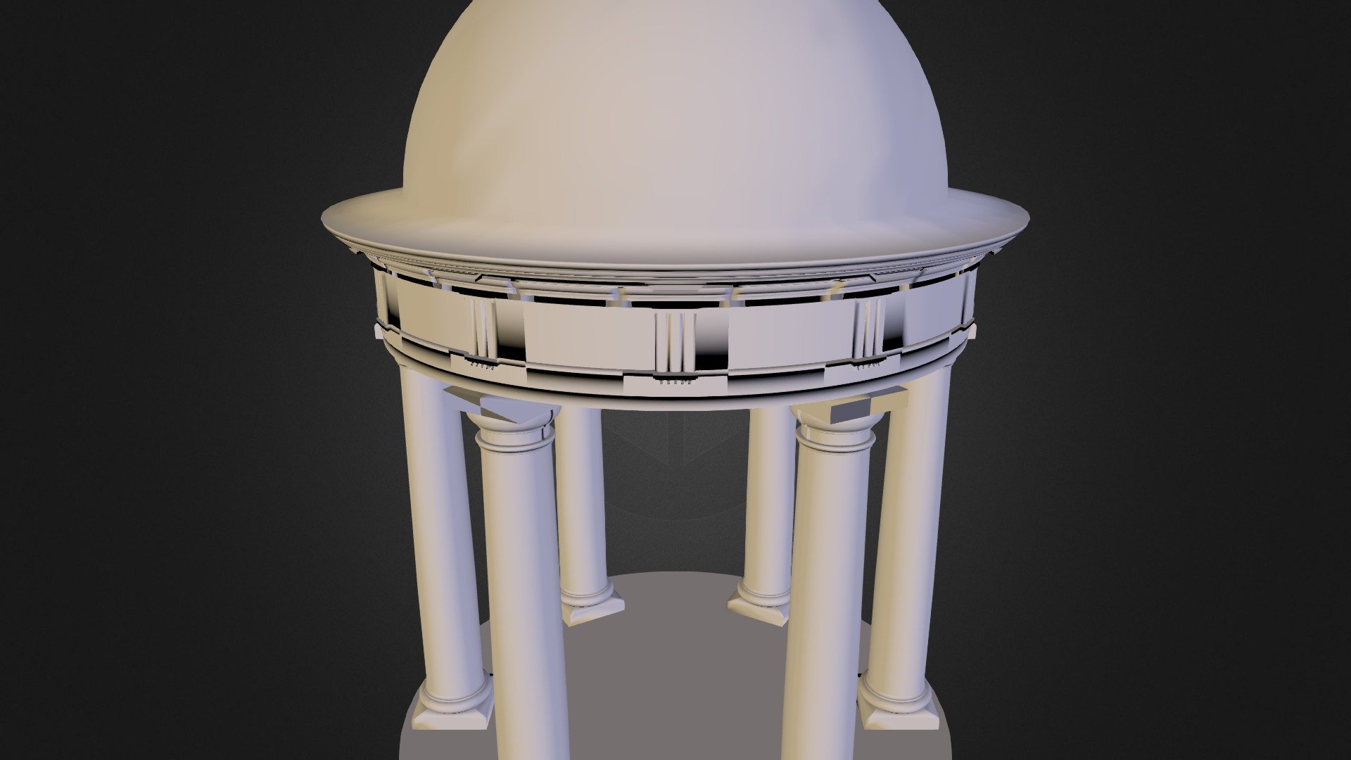 Rotunda - 3D model by hopesend [dcef45c] - Sketchfab