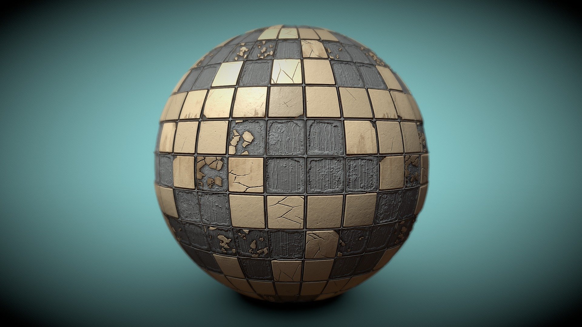 Broken Tiles | Tile Texture - Download Free 3D model by CATholic ...