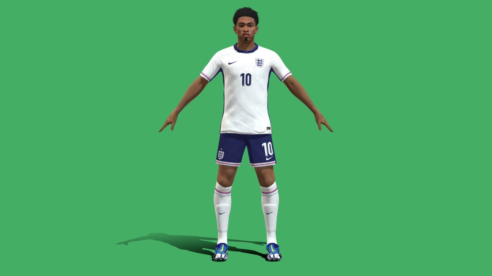 3D Rigged Jude Bellingham England Euro 2024 - 3D model by tranduytankts ...