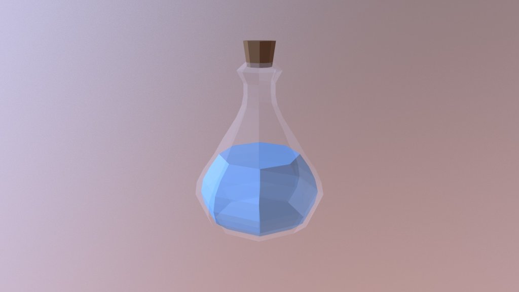 LowPoly - Flask - Download Free 3D model by BerserkerBroon [dcf232c ...