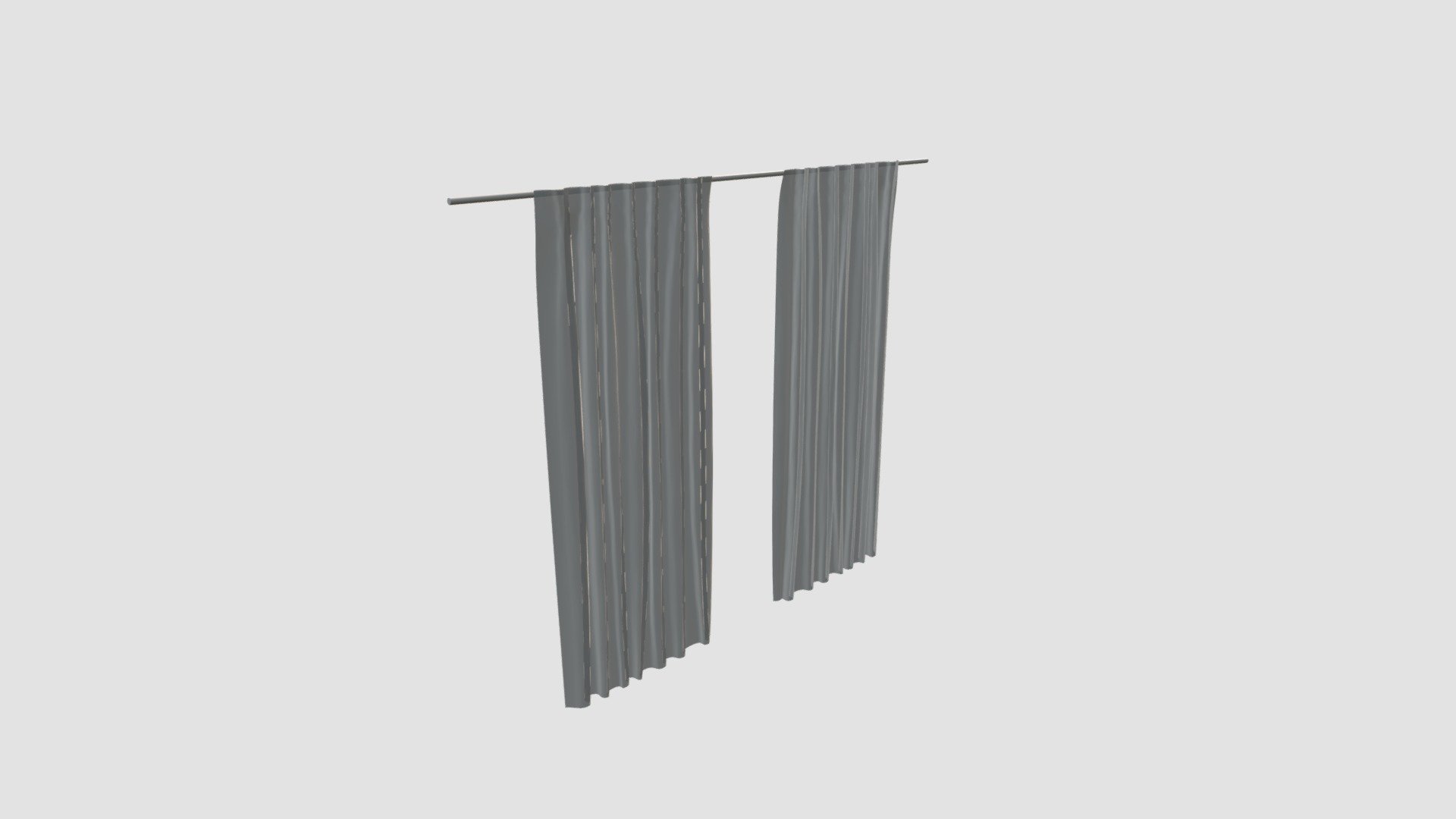 curtain - Buy Royalty Free 3D model by Evermotion [dcf5ed5] - Sketchfab ...
