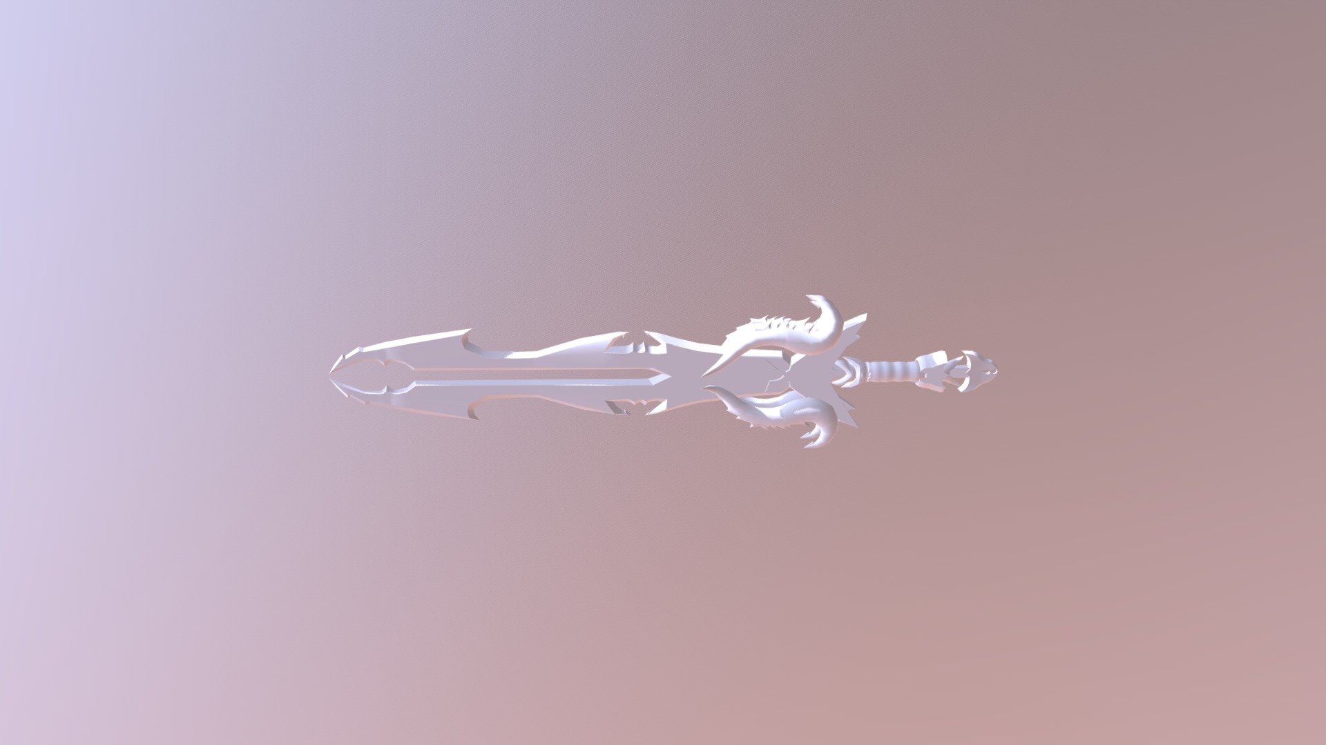 Blood Eater Sword - 3D model by asmugho [dcf6662] - Sketchfab