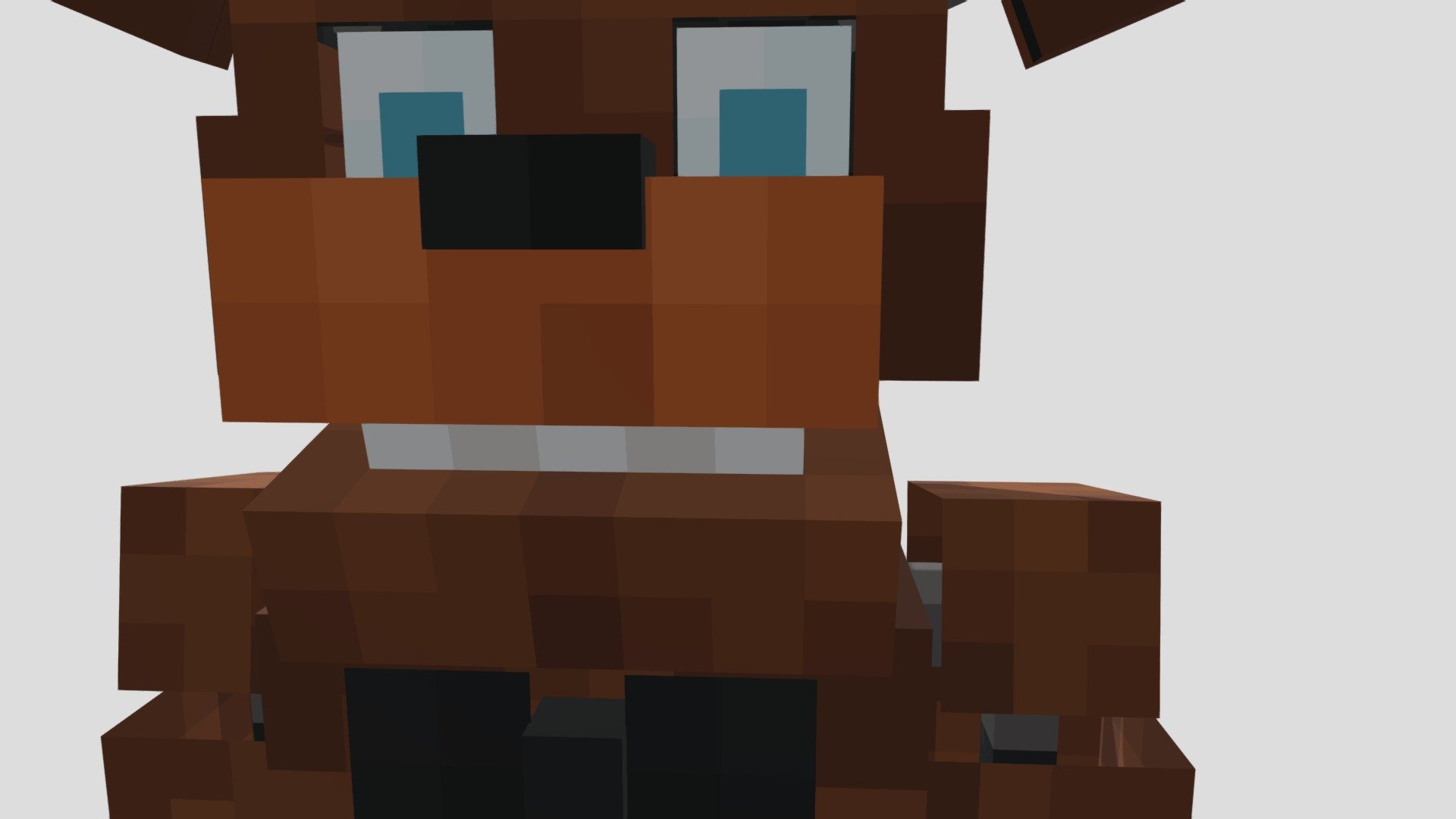 minecraft_freddy_fazbear_fnaf (1) - Download Free 3D model by ...