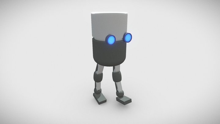 Cute-robot 3D models - Sketchfab