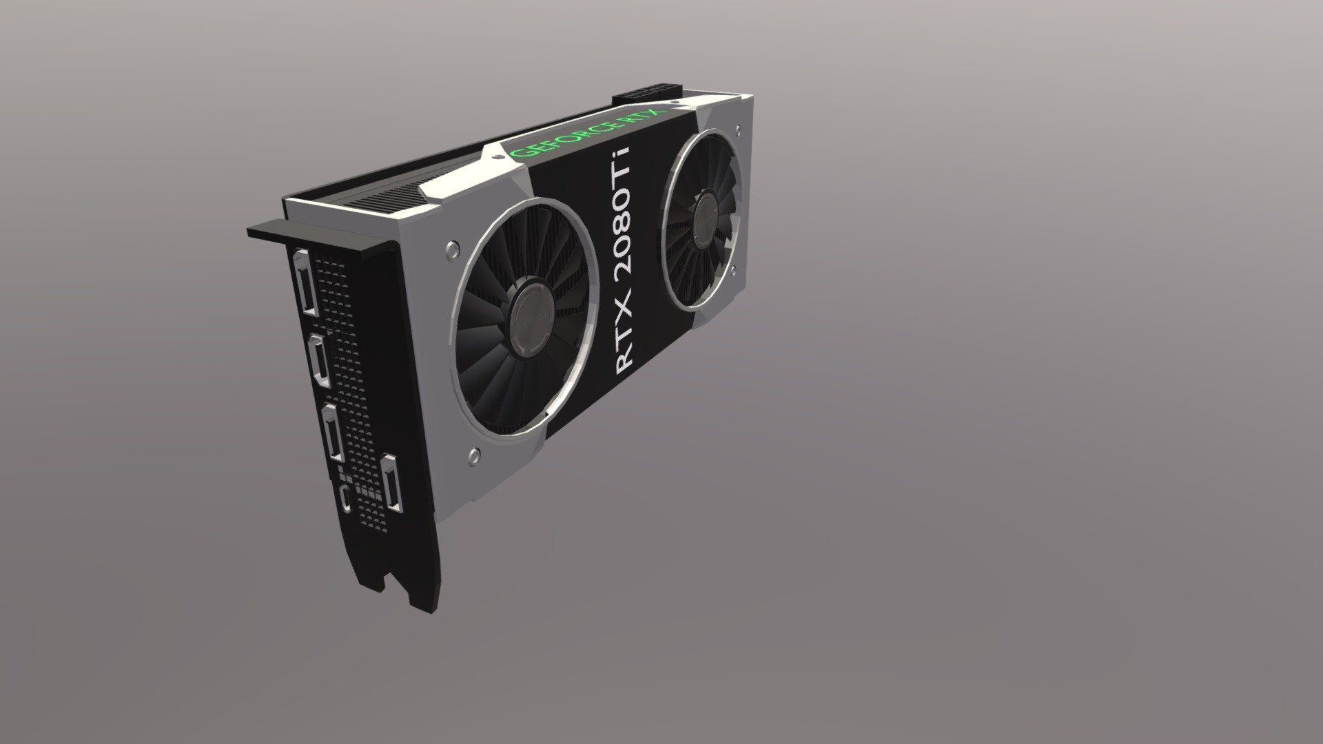 Rtx 2080 ti - Download Free 3D model by Temoor (@Temooor) [dcf8ce3 ...