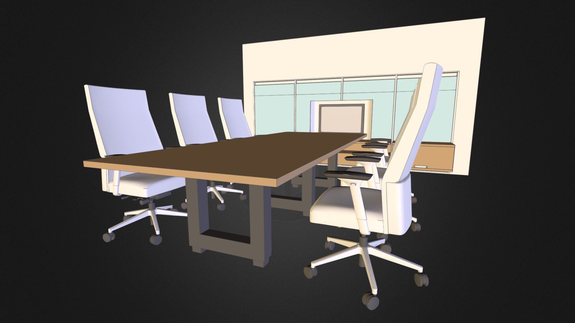 FlexFrame Collaborative Space 07 - 3D model by Steelcase [dcf90c6 ...