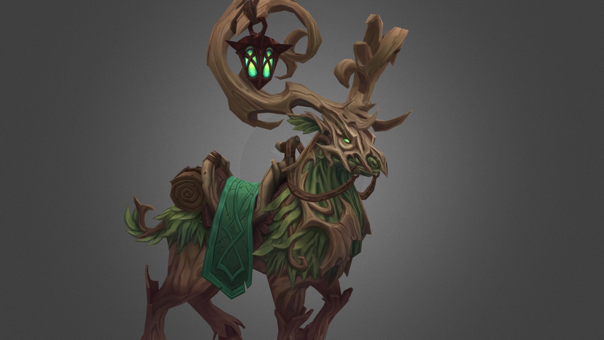 Forest Stag - 3D model by liemnguyenart [dcf963a] - Sketchfab