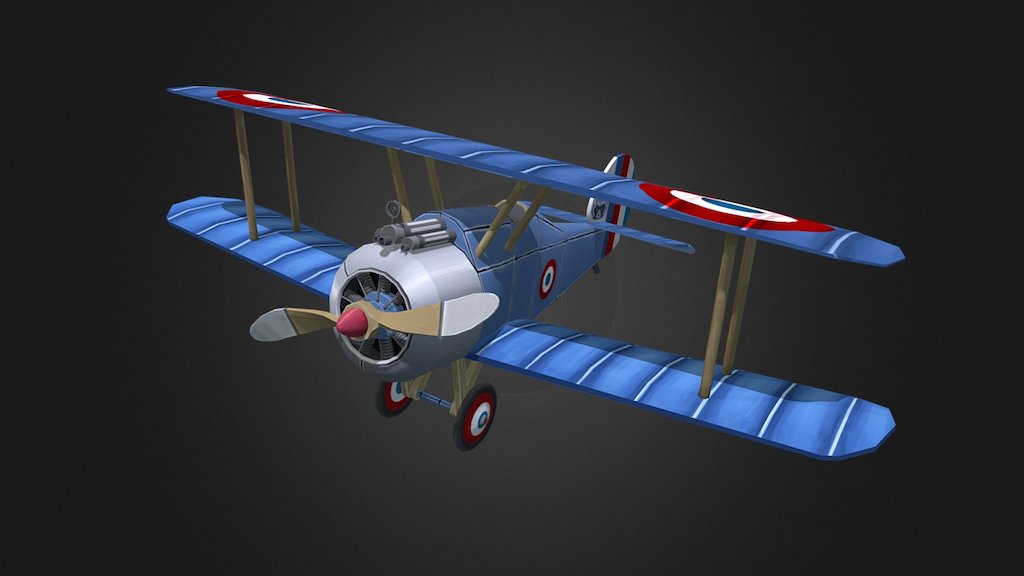 WW1 Plane - 3D model by Arne Delbeke (@arne-delbeke) [dcfa672] - Sketchfab