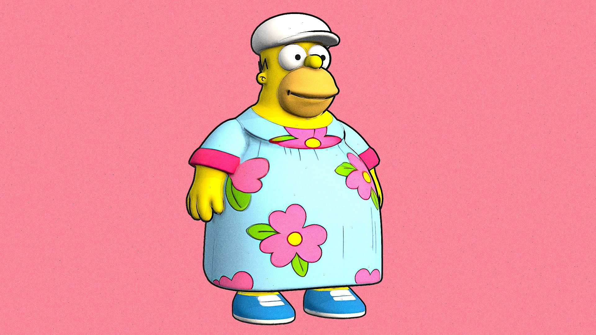King-Size Homer Simpson ko-fi.com/s/147f60f6f2 - 3D model by yugengen ...