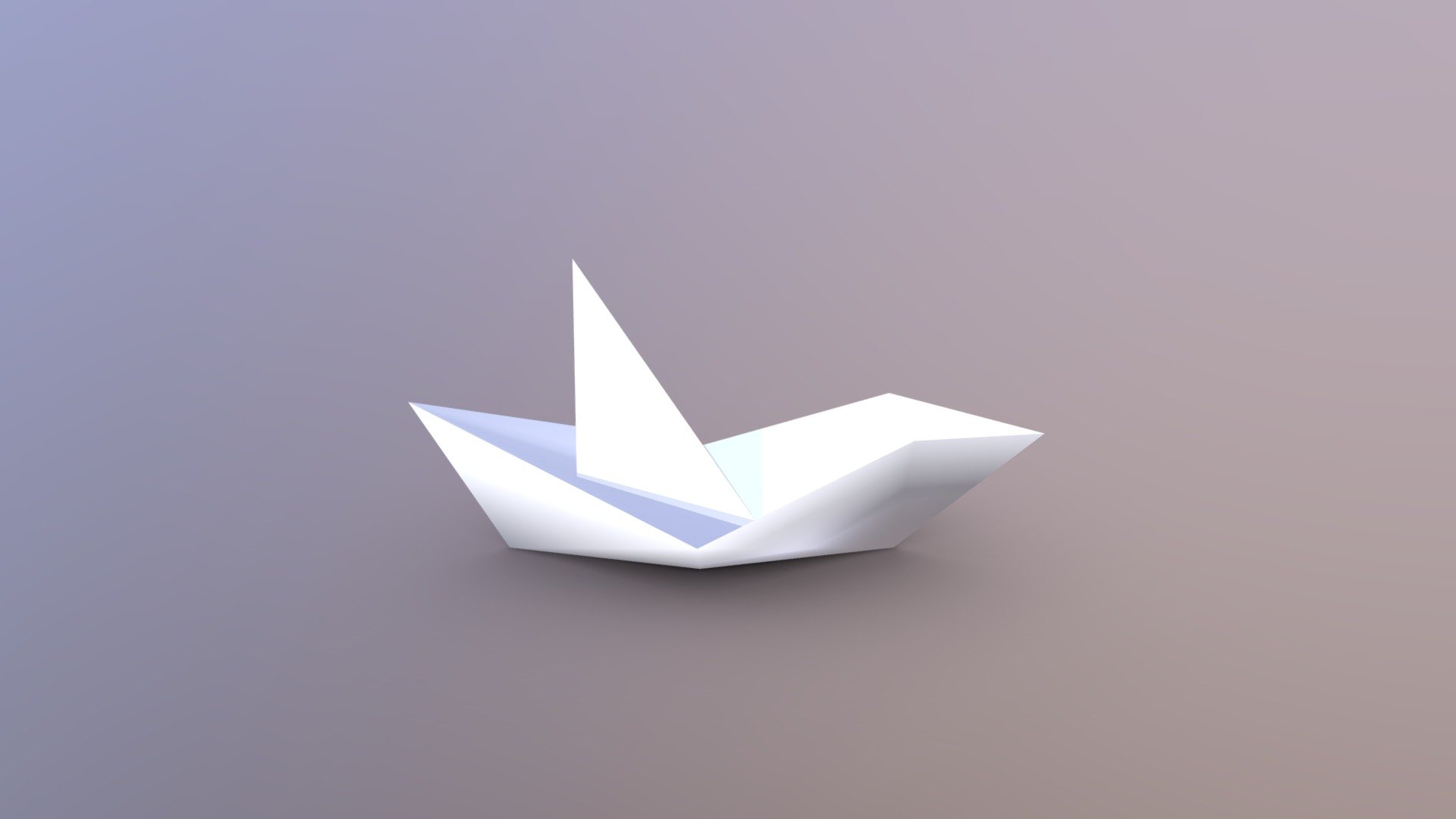Paper Boat 02 - 3D model by tkm9motion [dcfbf74] - Sketchfab
