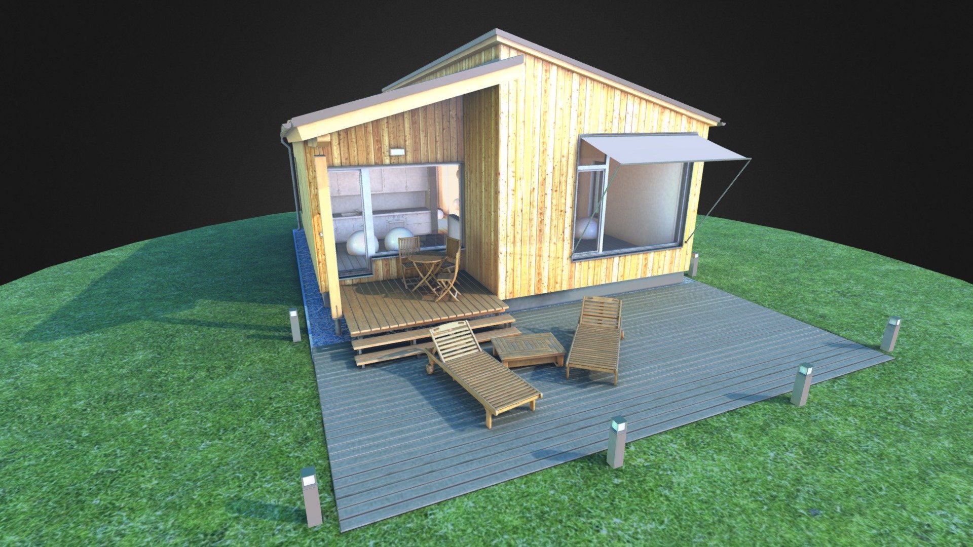 karbac_chata_8 - 3D model by prodejdveri.cz [dcfd54d] - Sketchfab