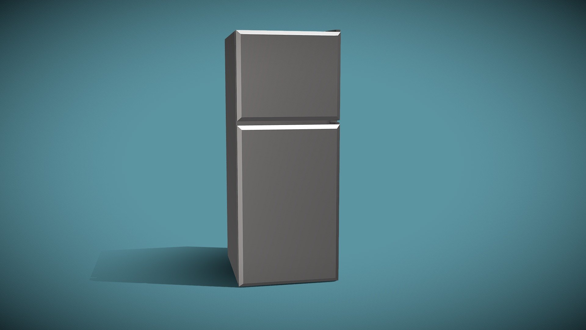 Refrigerator (Animation): Household Props 23 - Download Free 3D model ...