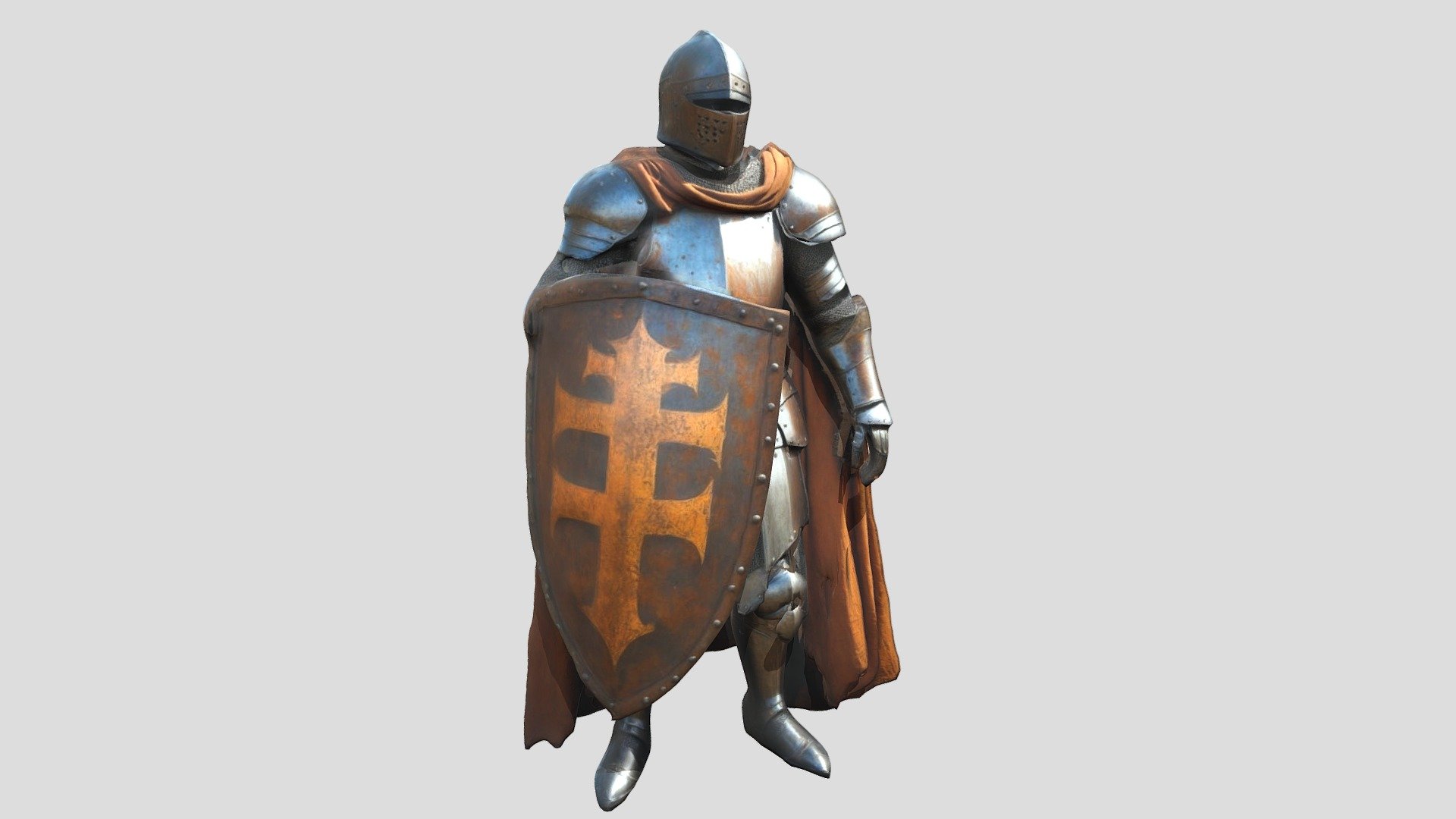 Medieval Soldier - Download Free 3D model by illustros [dcfe6e0 ...