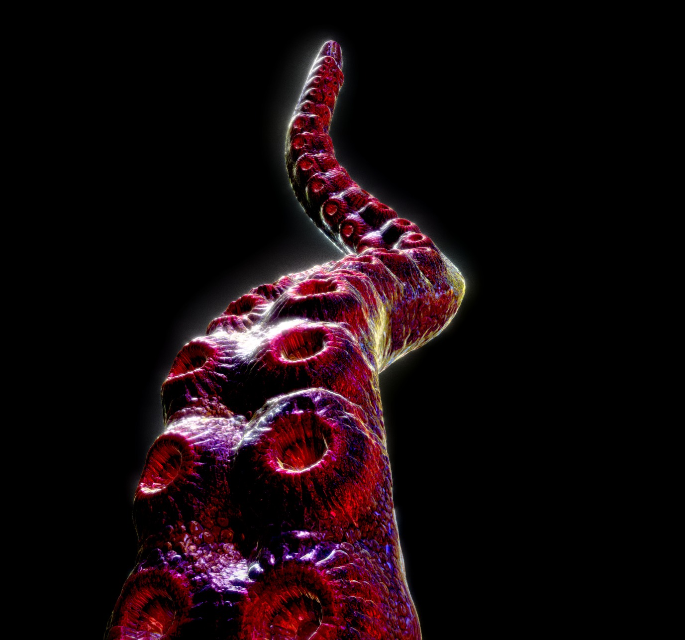 tentacle! - 3D model by octopusrobot [dd001a2] - Sketchfab