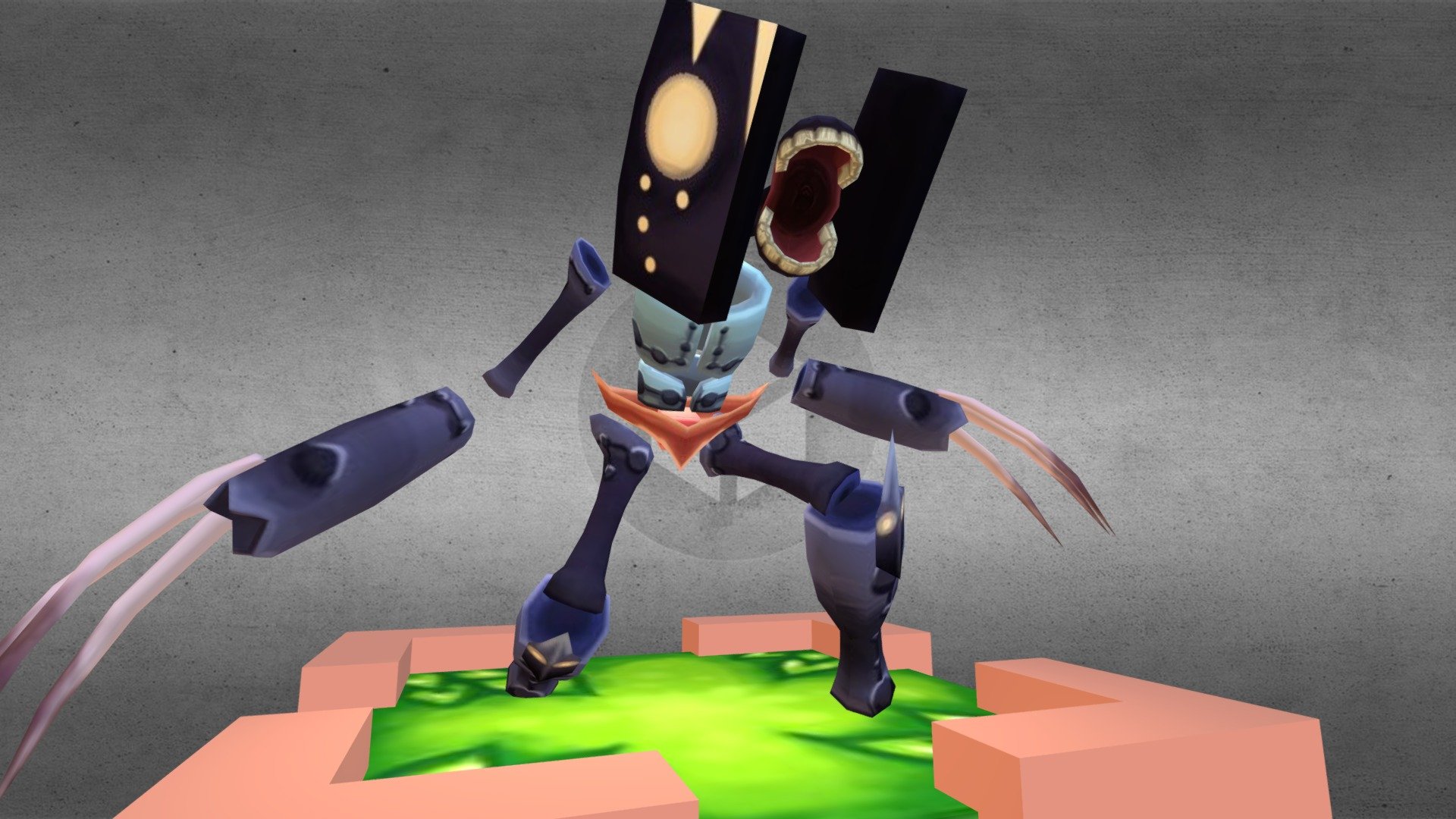 Monster - 3D model by transflame [dd0173c] - Sketchfab