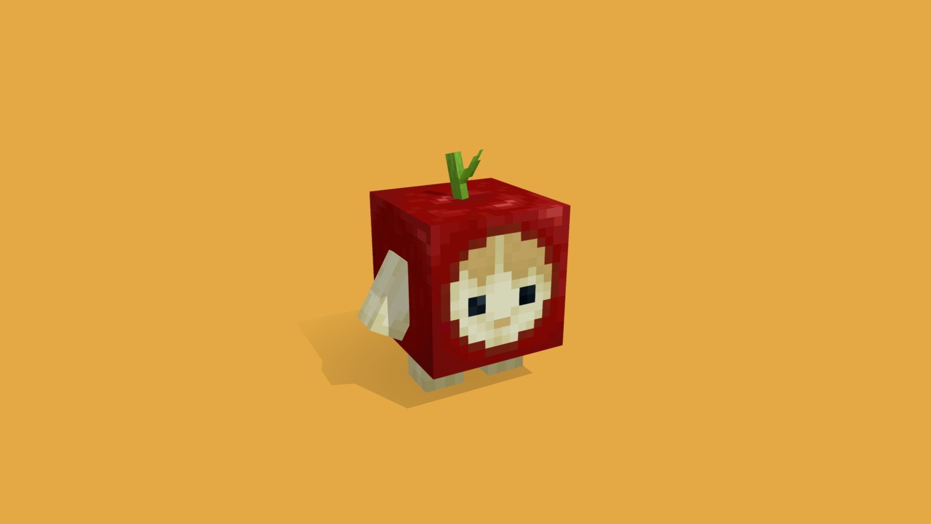 Apple cat - 3D model by WitherOP (@MysteriumOP) [dd01bdf] - Sketchfab