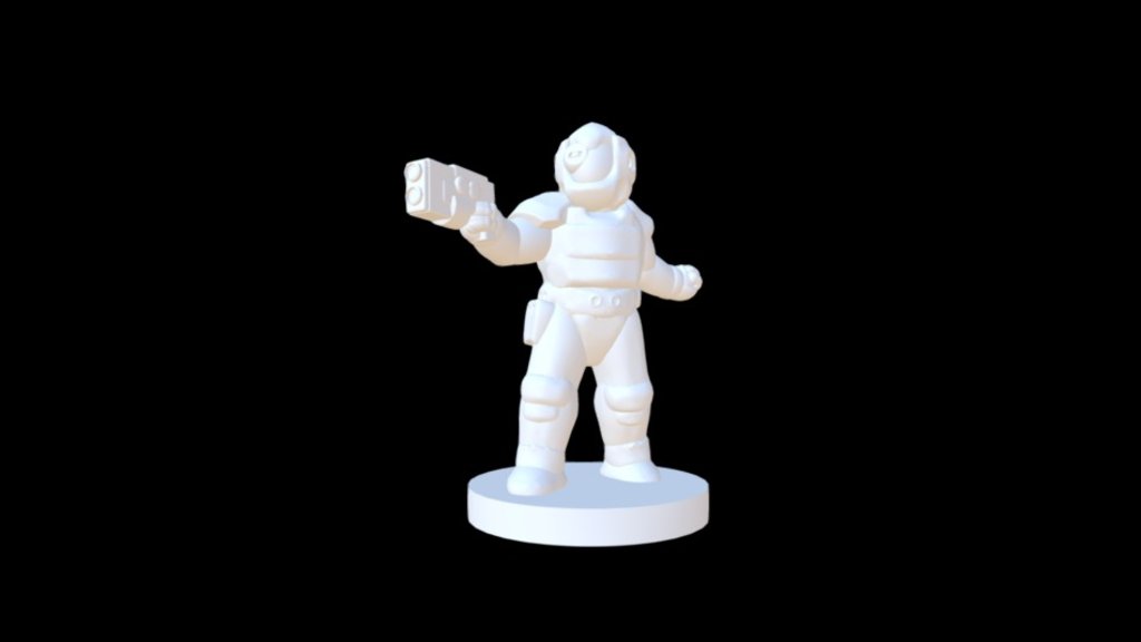 Astro Captain - 3D model by dutchmogul [dd02033] - Sketchfab