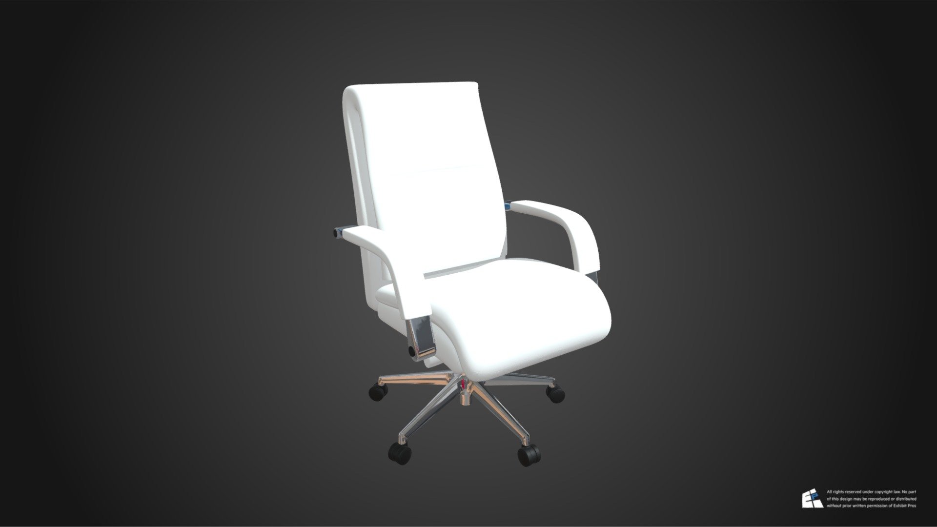 Leather Conference Chair - Download Free 3D model by EP (@ExhibitP ...