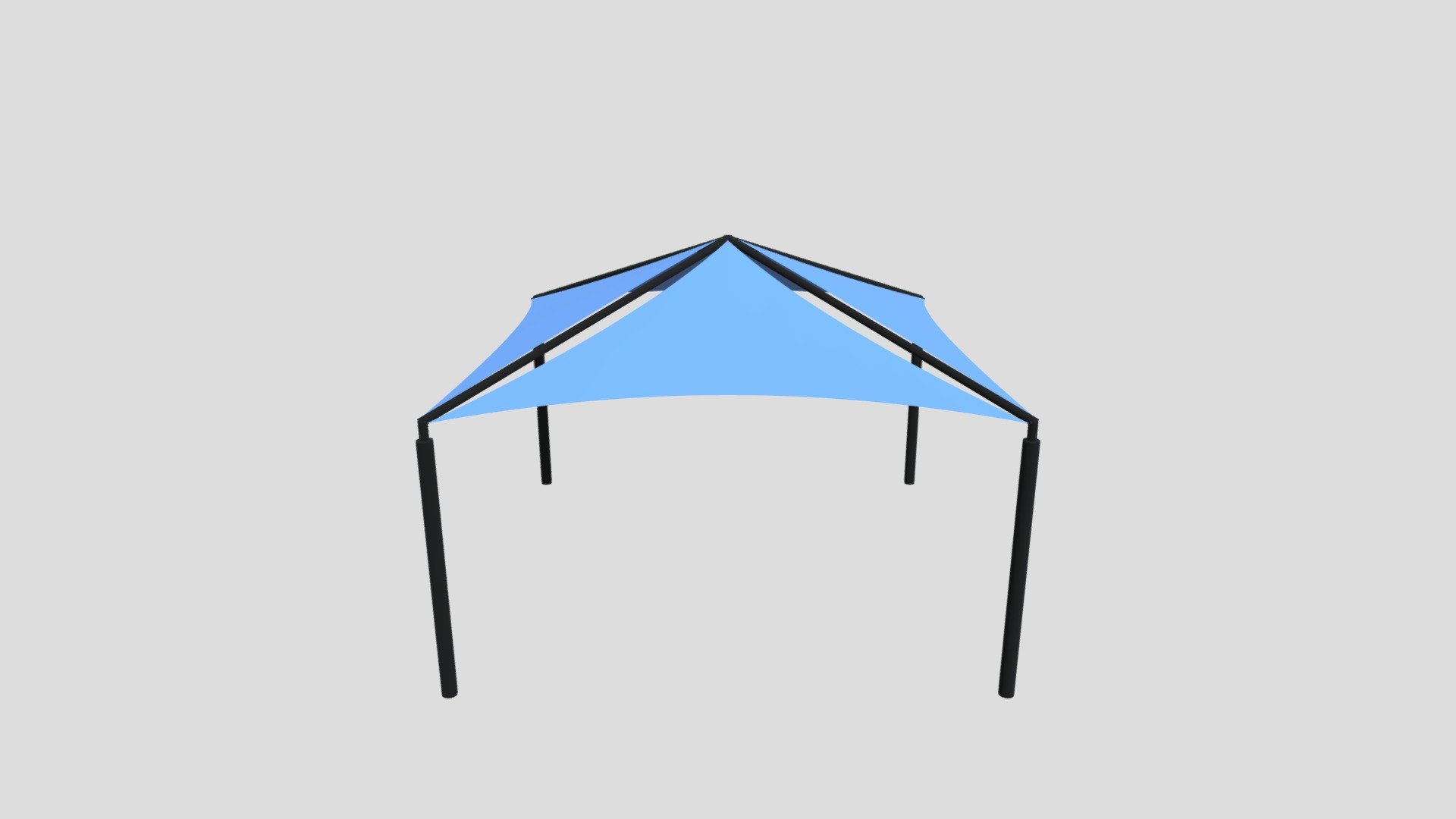 Tensile Structure 6 - 3D model by hashaamahmad32 [dd02163] - Sketchfab