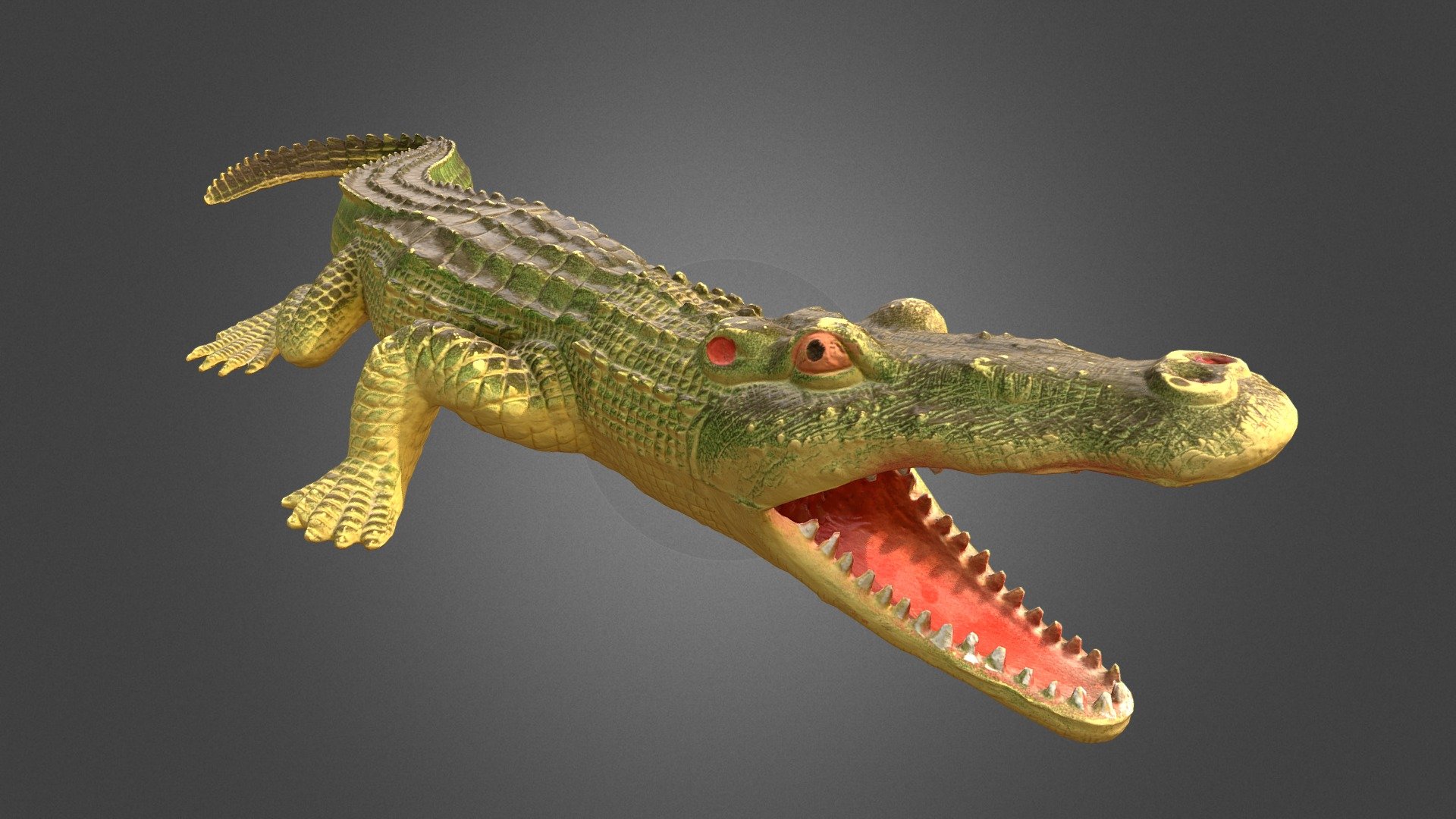 Crocodile toy - Download Free 3D model by Kea-Makerlab [dd02470 ...