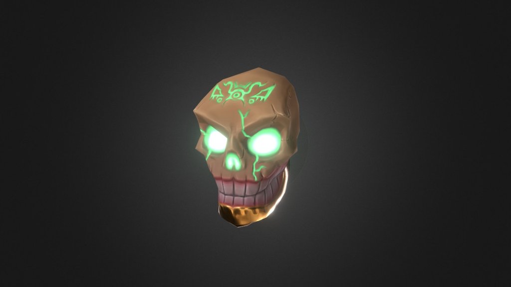 Skull Low2 - 3D model by Meulemans Damien (@DanaelOmega) [dd02657 ...