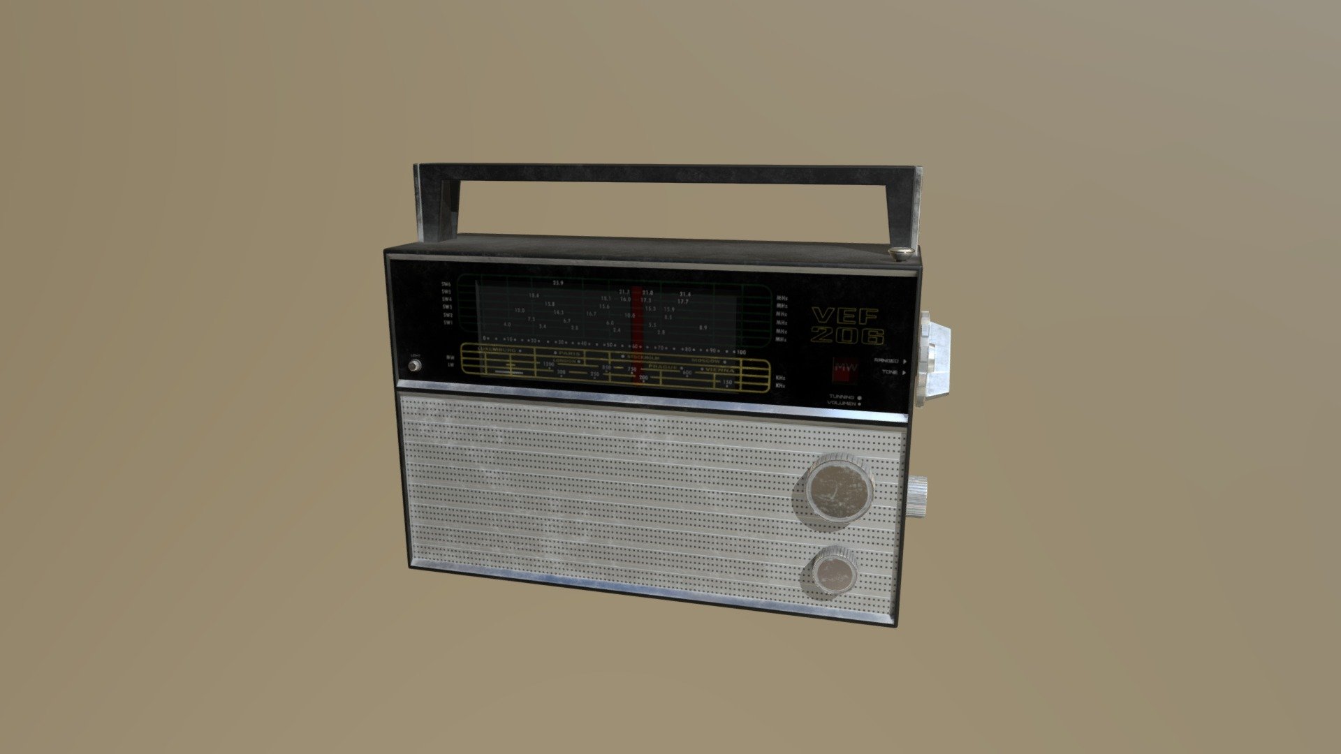 Radio_VEF (Sovietic) - 3D model by Richi861219 [dd027df] - Sketchfab
