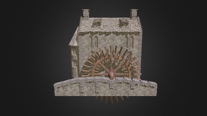 Waterwheel 3D models - Sketchfab