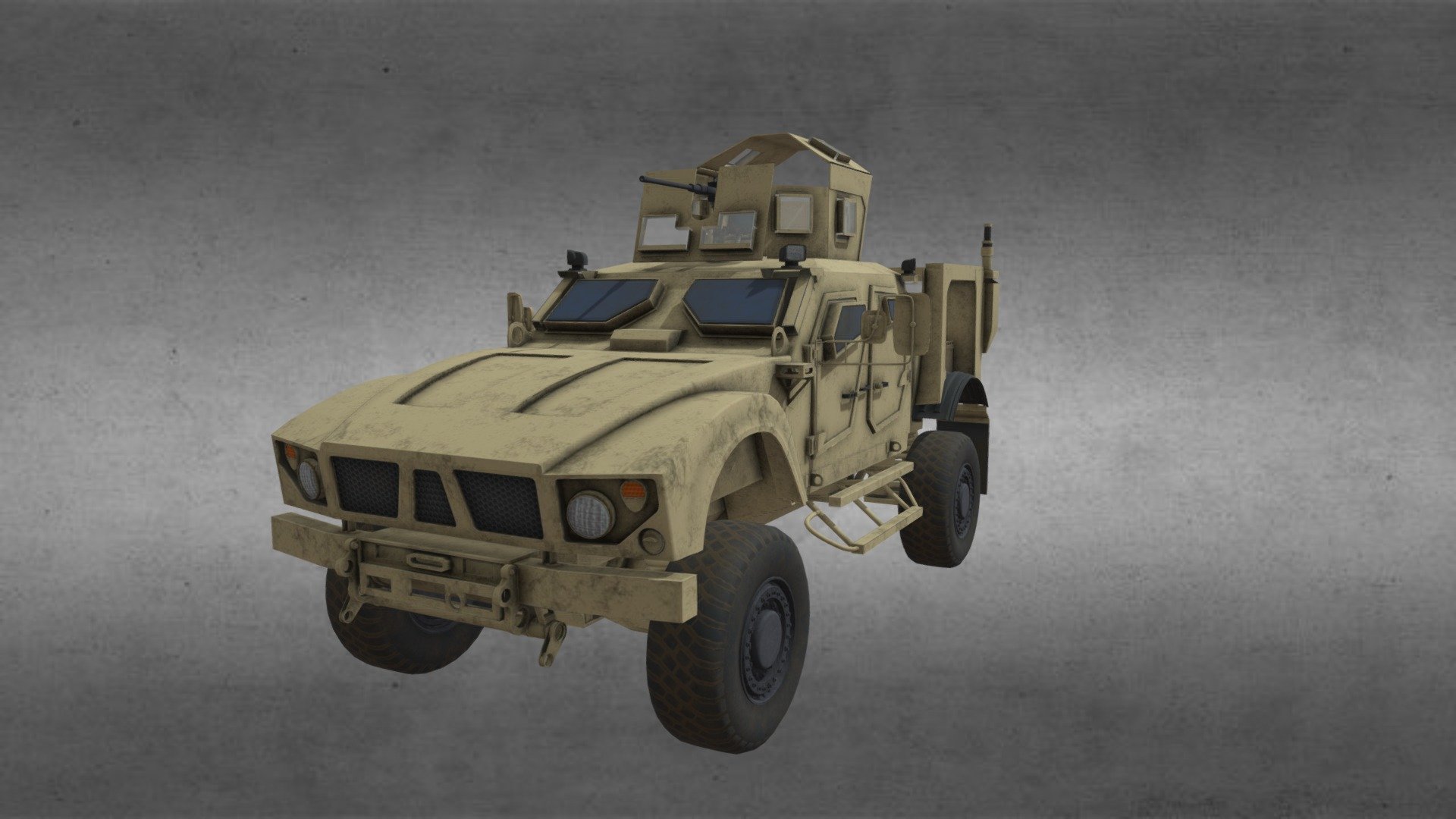 Oshkosh M-ATV MRAP - Buy Royalty Free 3D model by LucasPresoto [dd040ad ...